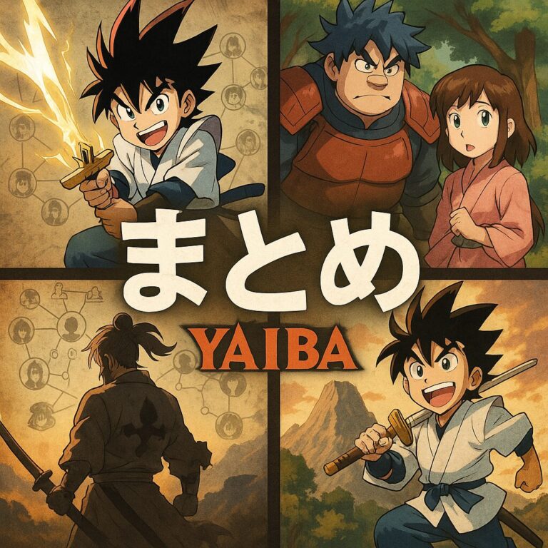 YAIBAの相関図を完全解説！キャラクター・あらすじ・見どころ・アニメ『真・侍伝 YAIBA』まで総まとめ