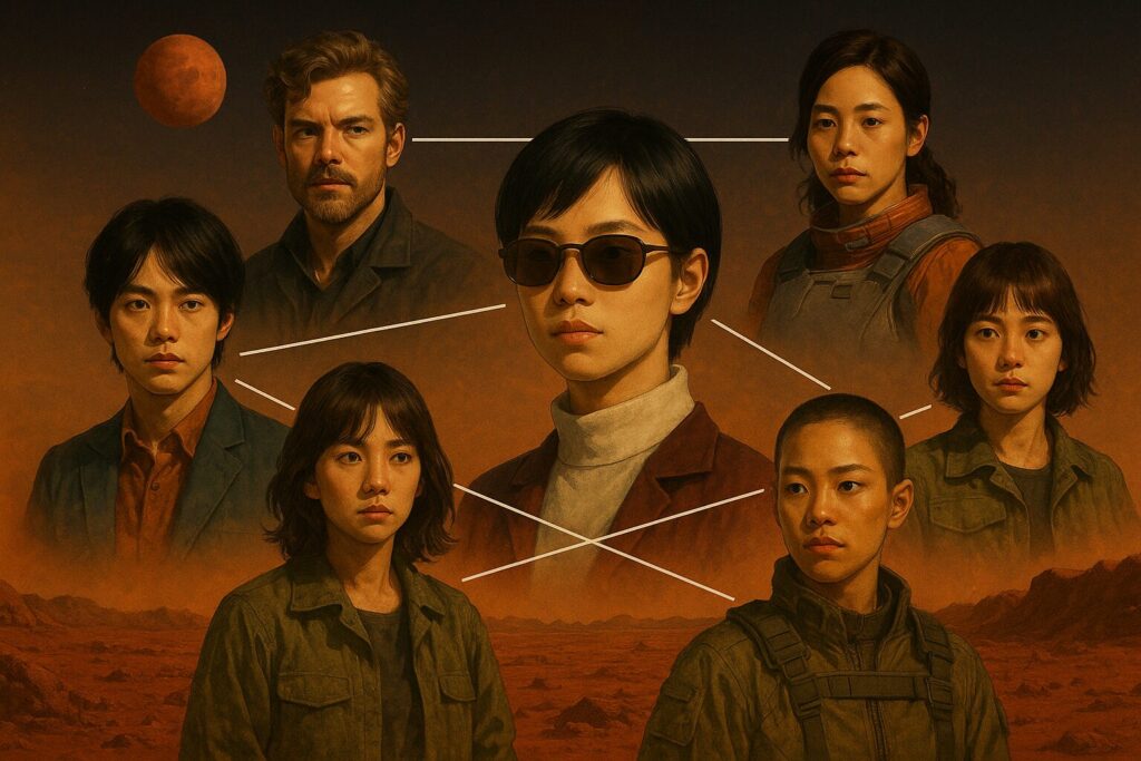 火星の女王の相関図で全体像が一望｜あらすじ・キャラクター・ドラマ情報と作者・完結・どこで読める